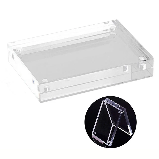 COMODO SUPPORTO DISPLAY poster acrilico magnetico vetrina le tue foto ...