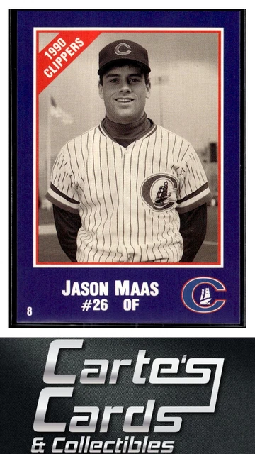 JASON MAAS 1990 Columbus Clippers Police #8 Yankees de New York EUR 2 ...
