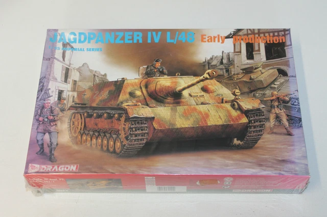 DRAGON 9021 JAGDPANZER IV L/48 early prod. 1:35 NEU OVP EUR 37,95 ...
