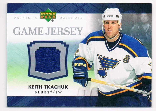 2007-08 MAILLOT JEU Ud Keith Tkachuk Maillot 1 Couleur St Louis Blues # ...