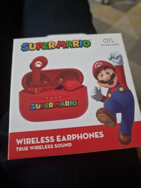 OTL SUPER MARIO Earphones Red Nintendo In-Ear True Wireless Bluetooth ...