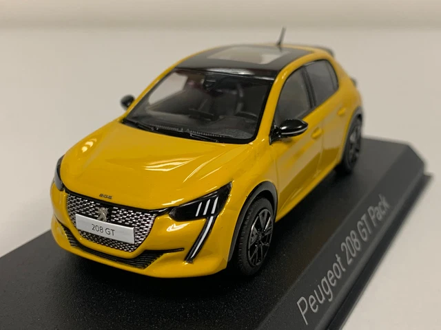 NOREV PEUGEOT 208 GT Pack 2022 Faro Yellow 1/43 472835 0923 EUR 36,99 ...