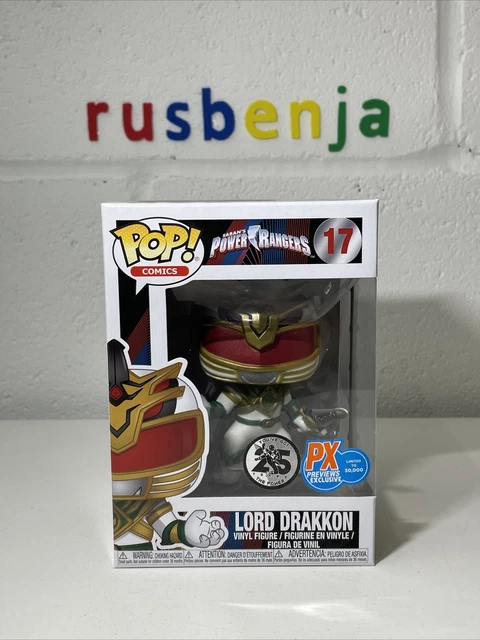 Funko Pop Comics Sabans Power Rangers Lord Drakkon 17 Exclusive