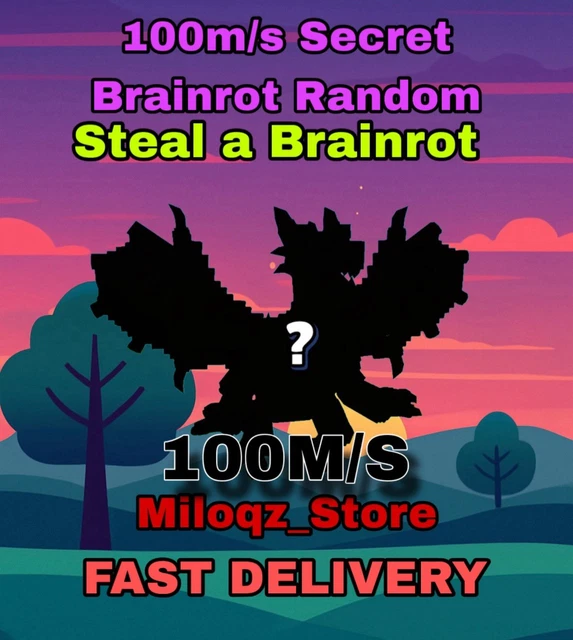 100M/S SECRET BRAINROT Random | Steal a Brainrot | Roblox EUR 9,99 ...