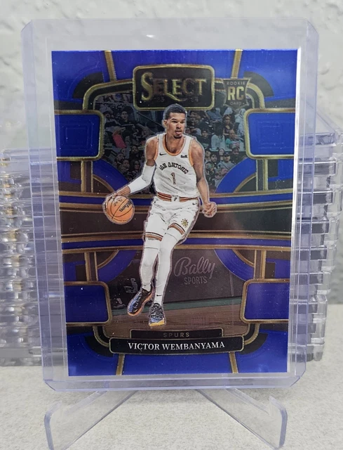 2023-24 PANINI SELECT #87 Victor Wembyama Wemby Concourse Base Rookie ...