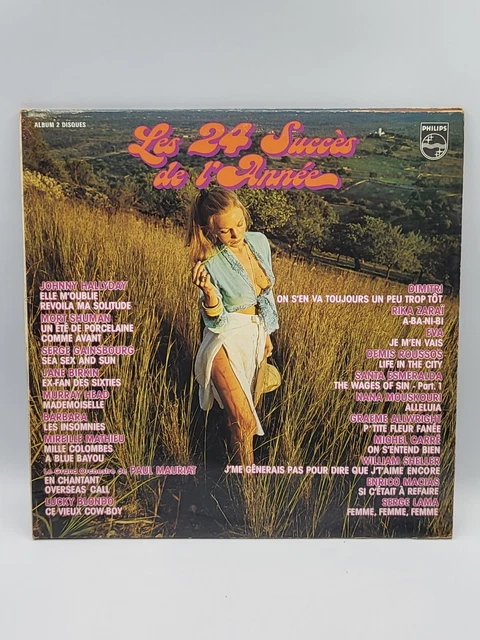 LES 24 SUCCÈS de l'année 1977 double album vintage VINYLE 33T disque LP 33 tours EUR 12,90 ...