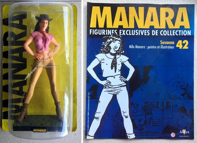 FIGURINE MILO MANARA n° 42 Susanna Milo Manara/peintre & illus avec fascicule EUR 24,90 ...