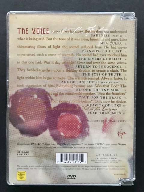 ENIGMA - REMEMBER The Future region free DVD 2001 Videos £8.12 ...