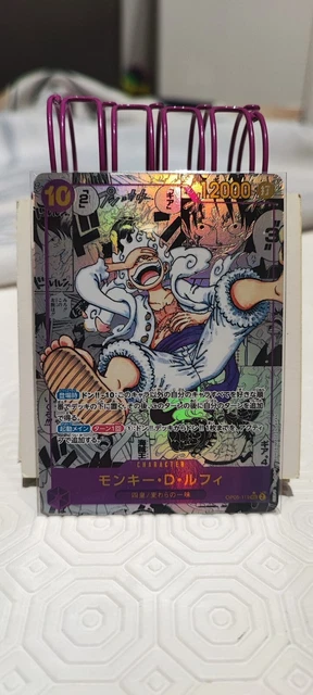 ONE PIECE TCG Monkey D Luffy OP05-119 manga art MINT JAP EUR 2,00 ...