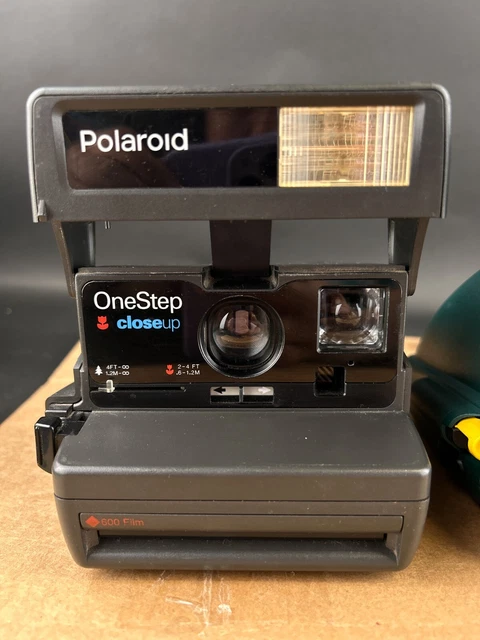 VINTAGE POLAROID ONE Step Close Up Instant Film Camera with Strap ...