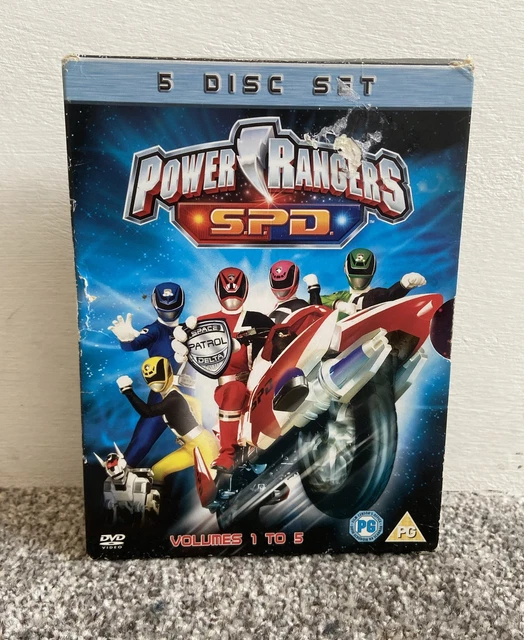 POWER RANGERS SPD Volumes 1-5 PAL R2 DVD BOXSET £19.99 - PicClick UK