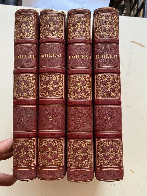 BOILEAU DESPREAUX OEUVRES de Boileau avec un nouveau commentaire par M ...