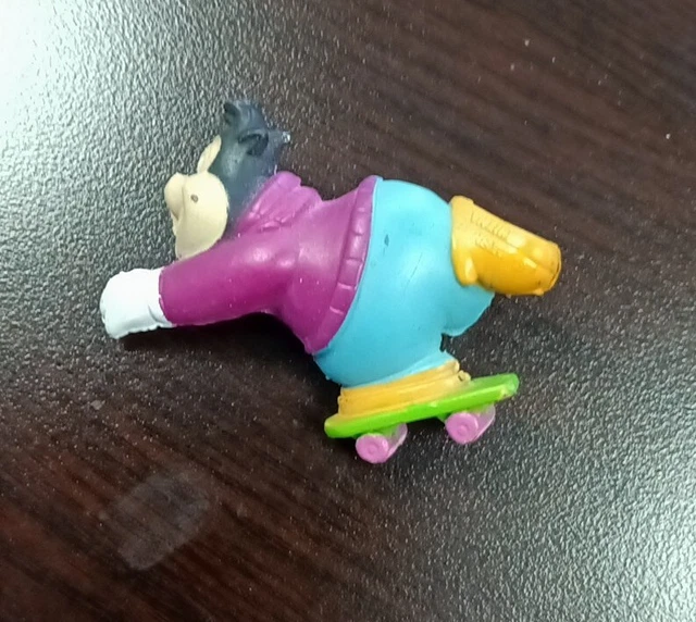 DISNEY PJ PETE Jr Goofy Goof Troop Skateboarding 1990's Small PVC ...