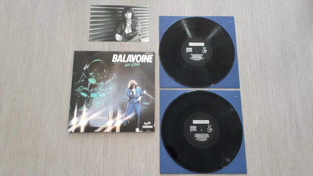 BALAVOINE SUR SCENE Double Albums Vinyles 33 Tours + Photo 1981 . EUR 4 ...