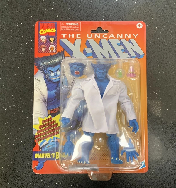MARVEL LEGENDS UNCANNY X-Men Retro Wave - Beast (Lab Gear) Action ...