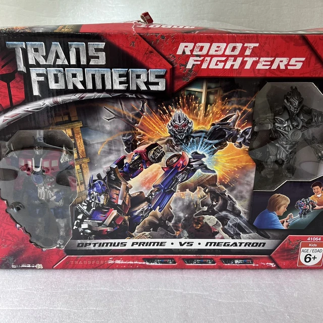 TRANSFORMERS ROBOT FIGHTERS Optimus Prime vs Megatron film 2007 EUR 32 ...