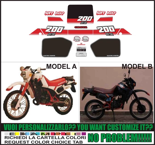 STICKERS KIT STICKERS compatible ELEFANT 200 e2 1985 EUR 92,58 ...