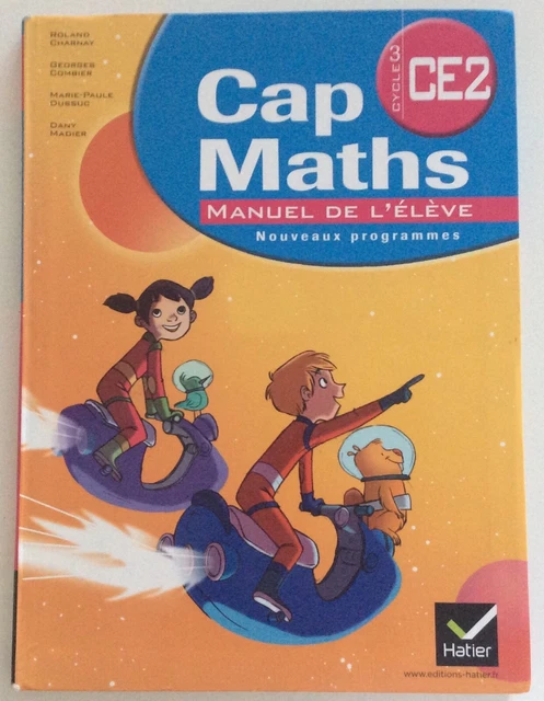 CAP MATHS CE2. Manuel de l’élève. Édition 2011. Ed. Hatier EUR 4,02 ...