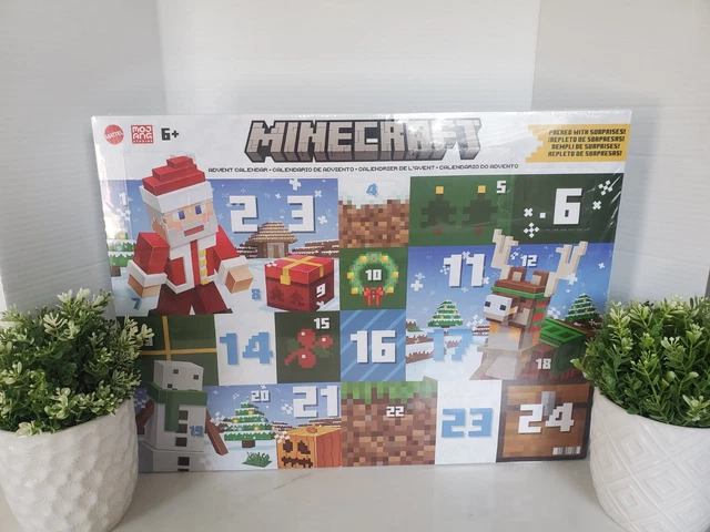 MINECRAFT ADVENT CALENDAR Mattel 🎄🎁 Exclusive 2025 Brand New Sealed ...