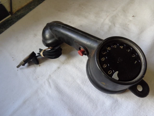 VINTAGE GENUINE GPO Engineers Test Telephone - Rubber Covered ...