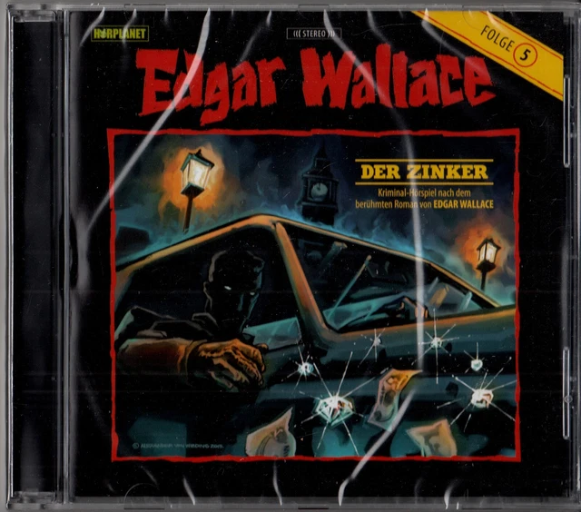 EDGAR WALLACE - Der Zinker - Folge 5 - Hörspiel CD - neu / ovp EUR 3,00 ...