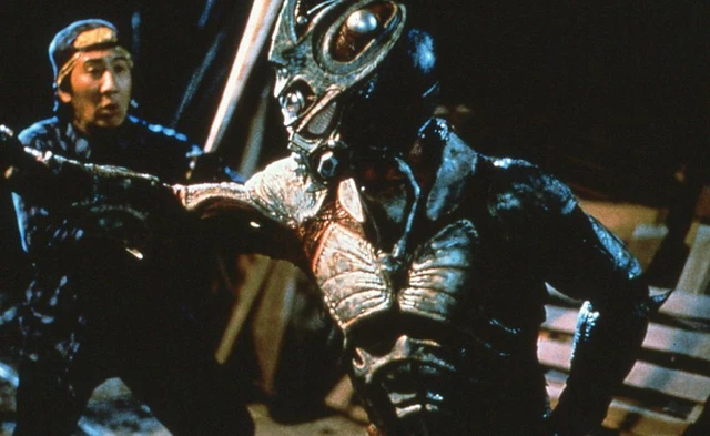 DIAPOSITIVE DE PRESSE Slide Mark Hamill "The Guyver" (Mutronics) D61 ...