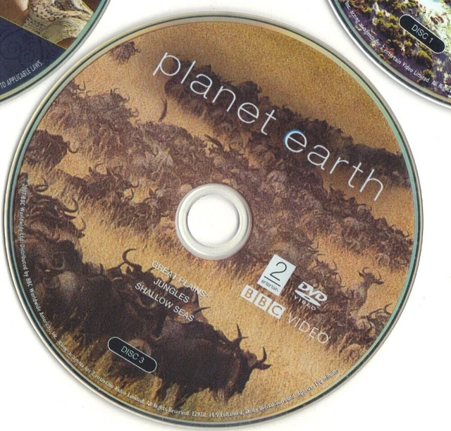 PLANET EARTH DISC 3 DVD DISC ONLY Ships Free NO TRACKING $2.00 - PicClick