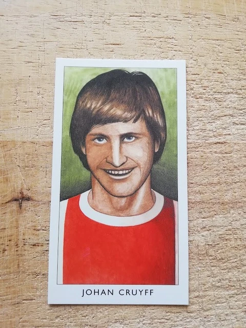 RARE! JOHAN CRUYFF Dutch Legend Philosopher Footballers 1998 Card £13. ...