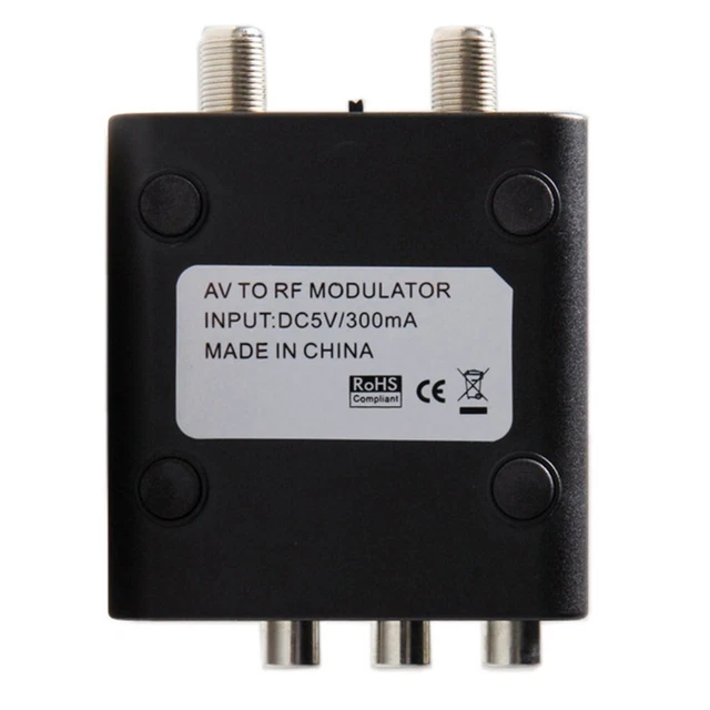 CHANNEL SELECTABLE M61A RF Analog Signal Modulator for NTSC AV to RF Output £13.94 - PicClick UK