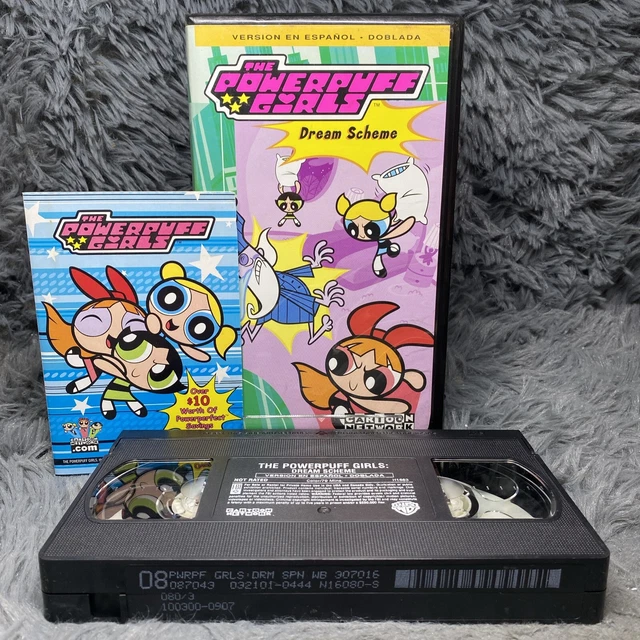THE POWERPUFF GIRLS - Dream Scheme VHS Tape 2000 Clamshell Spanish ...