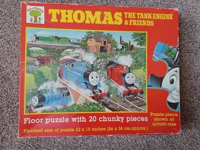 THOMAS THE TANK Engine & Friends - 20 Piece Jigsaw Floor Puzzle ...
