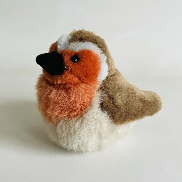 K & M International RSPB Wild Republic Robin Bird Soft Toy *Cut Label ...