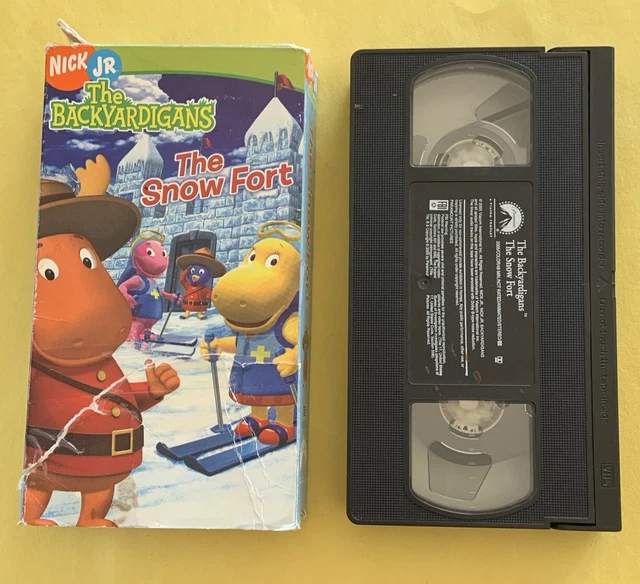NICK JR. THE Backyardigans The Snow Fort VHS Tape Tested £5.81 ...