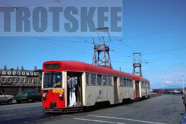 35MM SLIDE BLACKPOOL Transport Single Decker Tram Strassenbahn 5 1985 Original £3.99 - PicClick UK