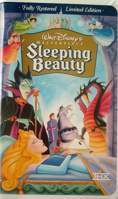 SLEEPING BEAUTY {VINTAGE, VHS, 1997, VG, Anime, Disney, Clamshell}Mary ...