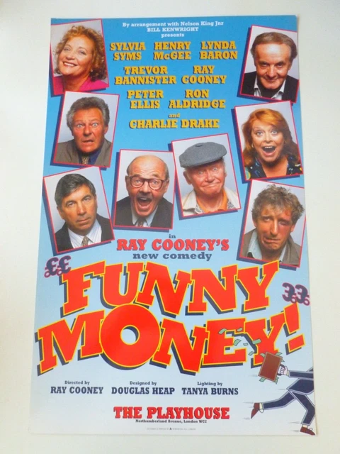 FUNNY MONEY RAY Cooney Sylvia Sims Lynda Baron Charlie Drake Theatre ...