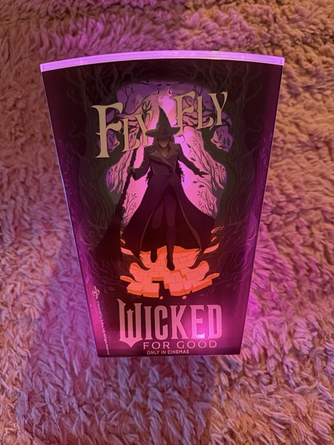 WICKED FOR GOOD Light Up Popcorn Bucket - Cineworld Exclusive NEW £26. ...