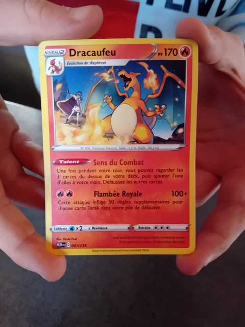 CARTE POKEMON DRACAUFEU 170 pv 2024 EUR 10,00 - PicClick FR