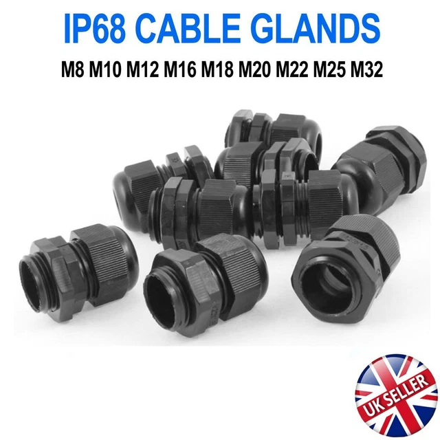 IP65 CABLE GLANDS Compression Glands Stuffing TRS IP65 1P68 *MASSIVE ...