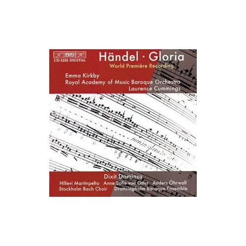 EMMA KIRKBY - Handel: Gloria, Dixit Dominus - Emma Kirkby CD WLVG The ...