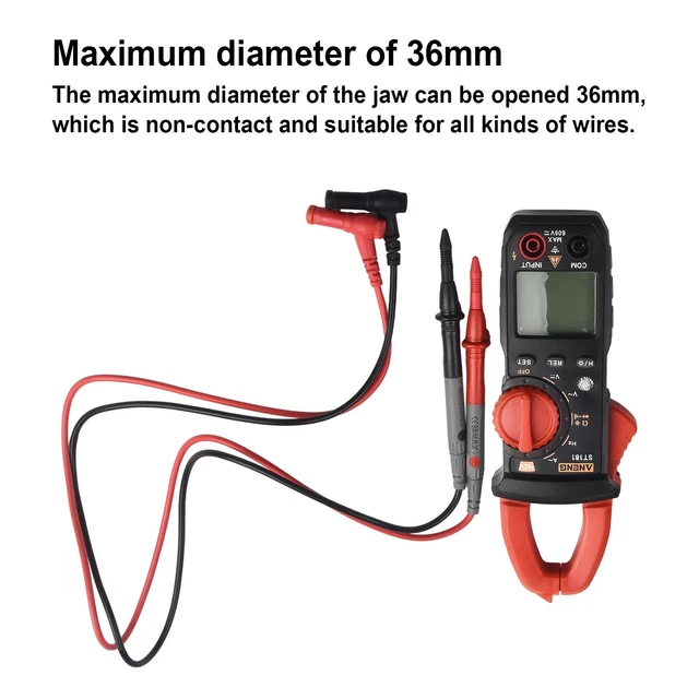 MORSETTI AMPEROMETRO MULTIMETRO amperometro morsetto multimetro ...