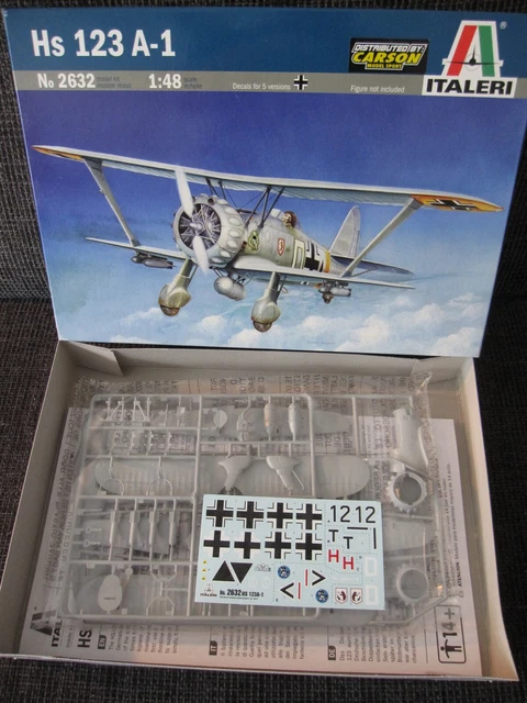 HENSCHEL HS 123 A-1 von Italeri im Maßstab 1:48 *NEU* EUR 24,90 ...