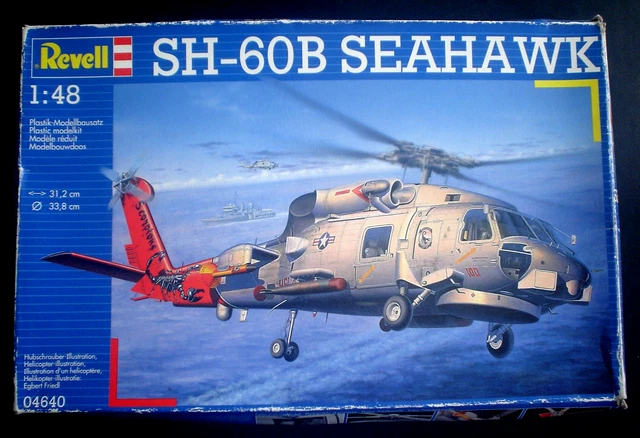 NEW REVELL 04640 1/48 Scale SH-60B Seahawk PLUS Eduard FE329 Interior ...