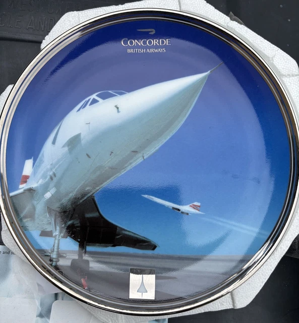 DAVENPORT LTD EDITION Concorde Collectors Plate ‘The End of an Era' £25 ...