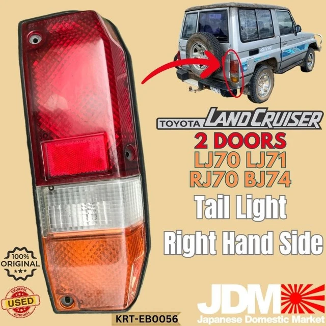TOYOTA LAND CRUISER 2 Doors LJ70 LJ71 RJ70 BJ74 Right Side Tail Light ...