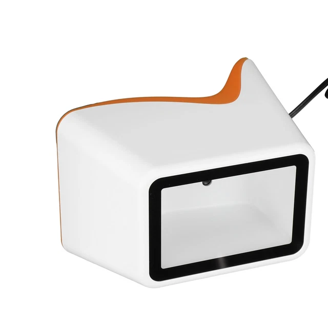2D BARCODE SCANNER Large Scanning Window Wide Compatibility Desktop ...