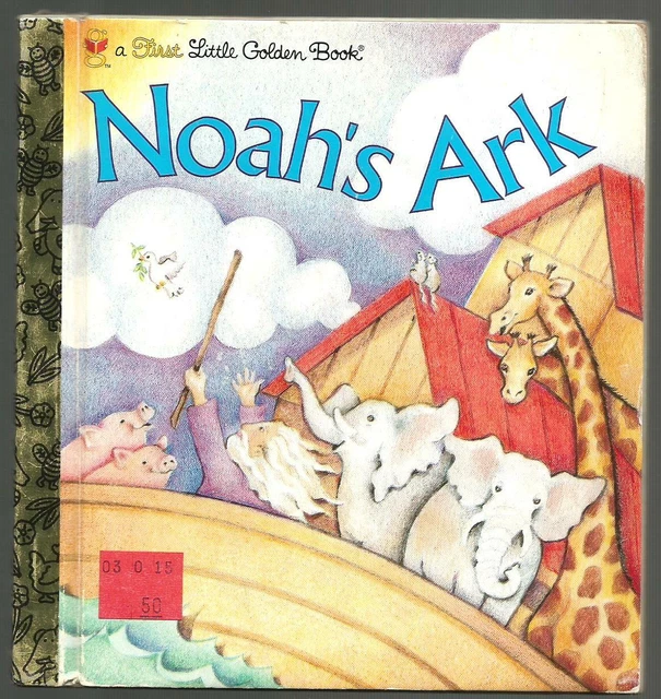 CHILDREN'S FIRST LITTLE Golden Book ~ NOAH'S ARK $2.99 - PicClick