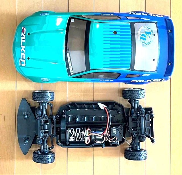 HPI RACING E10 Drift Falken Tire 2011 Ford Mustang RTR No Battery ...