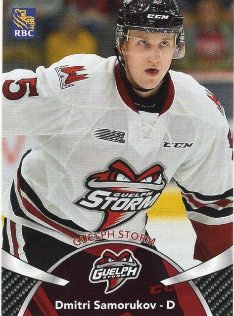 2018/19 GUELPH STORM - DMITRI SAMORUKOV [Wilkes-Barre/Scranton Penguins] AHL EUR 2,46 - PicClick FR