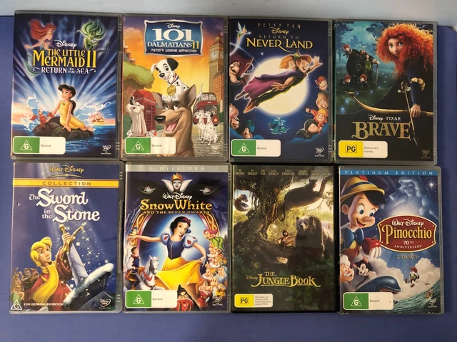 CHILDREN KIDS DISNEY Collection 24 x Movies DVD Bundle Bulk R4 See List ...